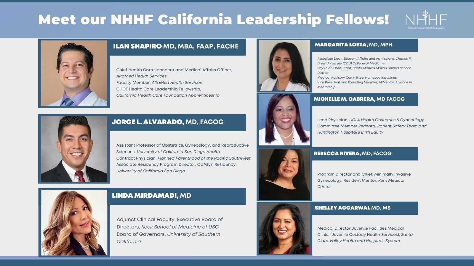 NHHF California Leadership Fellowship